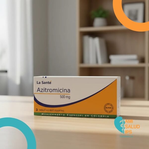 AZITROMICINA 500MG C*3 TABLETAS LA SANTE - FARMACIA AMI SALUD IPS
