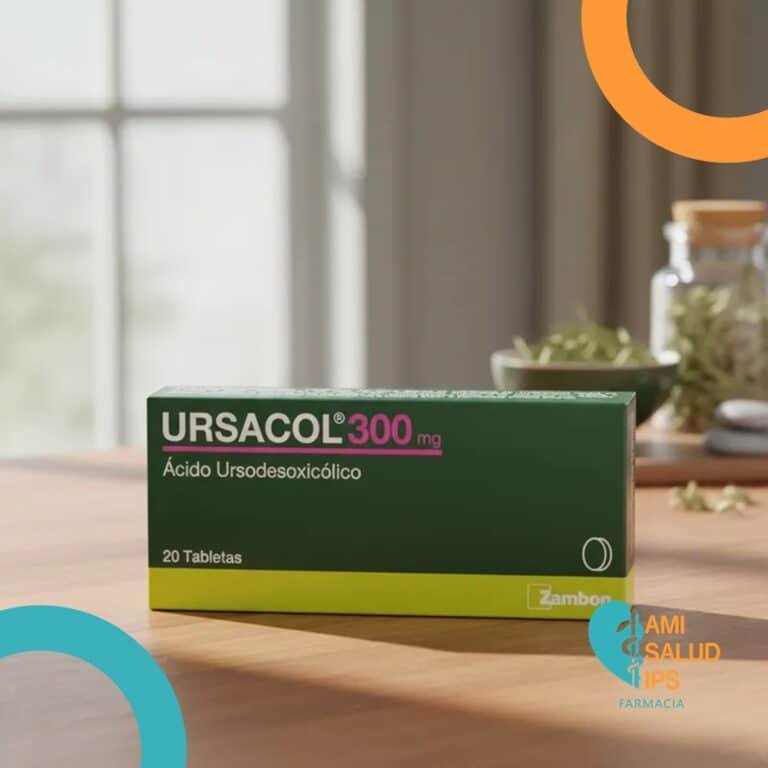 URSACOL ACIDO URSODESOXICOLICO 300MG C*20 TABLETAS ZAMBON - FARMACIA ...