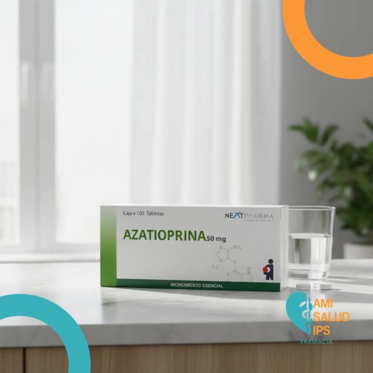 AZATIOPRINA 50MG CAJA * 100 TABLETAS NEXTPHARMA - FARMACIA AMI SALUD IPS